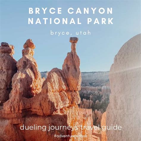 Experience The Beauty Of The Hoodoos At Bryce Canyon National Park
