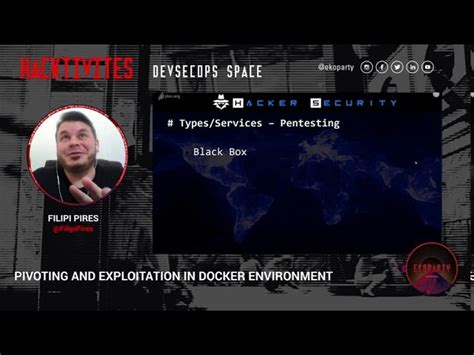 Ekoparty Security Conference Talk Pivoting And Exploitation In Docker