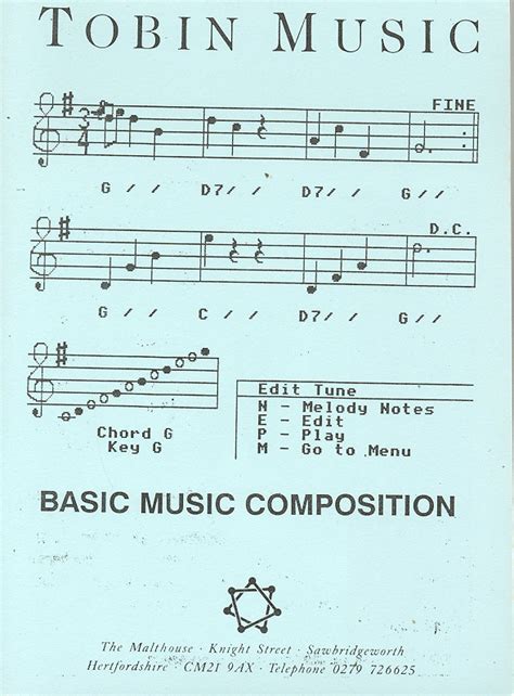 Basic Music Composition Software Computing History
