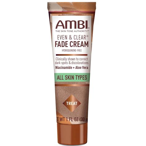 Ambi Even And Clear Facial Fade Cream Hydroquinone Free 1 Oz