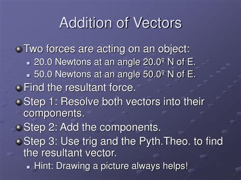 Ppt Resolving Vectors Into Components Powerpoint Presentation Free Download Id5200901
