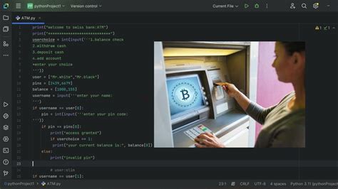 I Programmed An Atm Using Python Very Easy Project Using