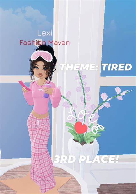 Dress To Impress Tired Theme Roblox Fashion Show Dress To Impress