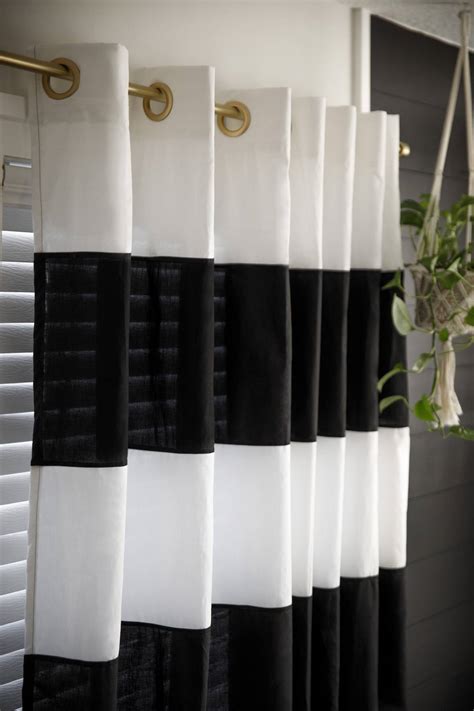 Wide Striped Curtains Written Tutorial