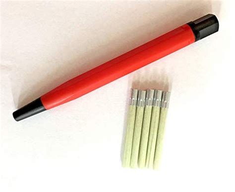 Fibre Fibreglass Abrasive Cleaning Pencil Pen And 5 Refills