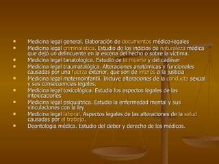 Medicina Legal 2 Ppt