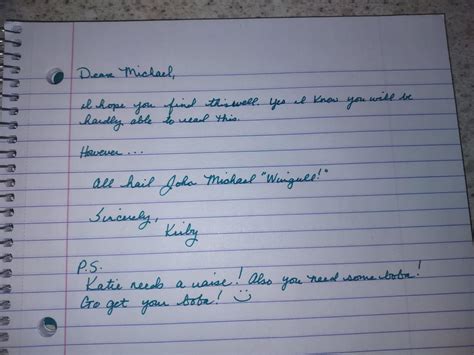 Note To Mikey R Mandjtv