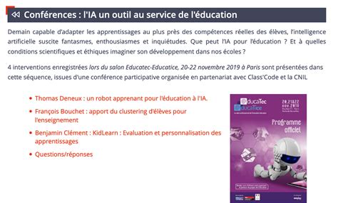 Module 2 Iai Contenus Inria Learning Lab