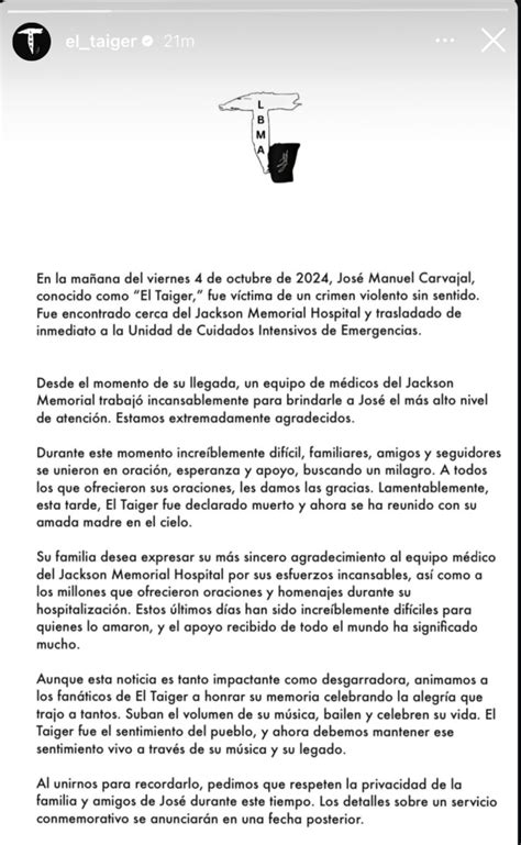 Cuban Reggaeton Artist El Taiger Dies In Miami Hospital After Being Shot