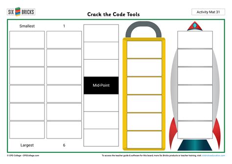 The Six Bricks Answer Code Sbac Six Bricks Education