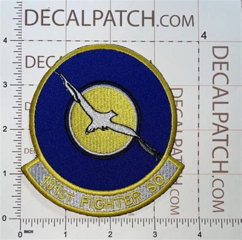 Usaf 101st Fighter Squadron Patch Decal Patch Co