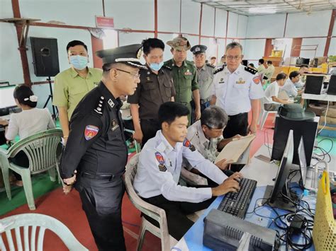 နတ်မောက်မြို့နယ်၌ E Id စနစ် Excel Format ဖြင့် နိုင် ၄ မှတ်တမ်းများ