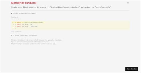 vue2 composition api plugin codesandbox