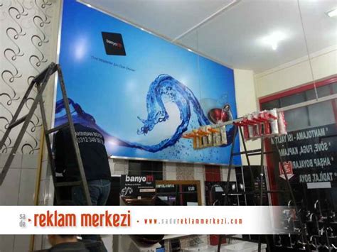 İç Mekan Vinil Germe Tabela
