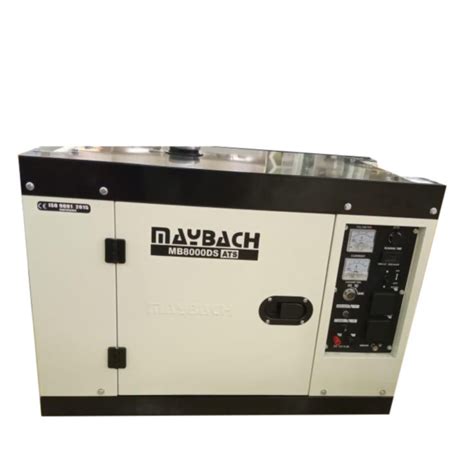 9kva Single Phase Maybach Silent Diesel Generator With Ats Colcal Solar