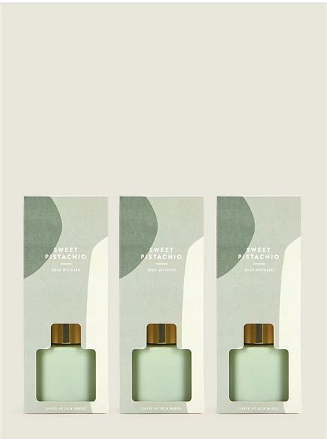 Green Pistachio Reed Diffuser Set Of 3 George At Asda