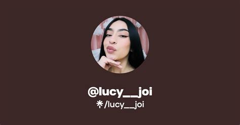 Lucyjoi Find Lucyjoi Onlyfans Linktree