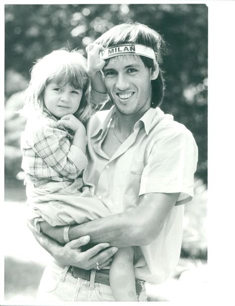 Mark Hateley And His Daughter Emma Vintage Photograph