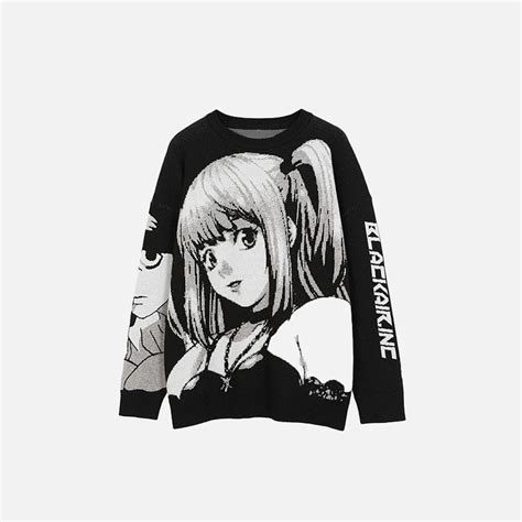 Anime Girl Sweaters Daxuen