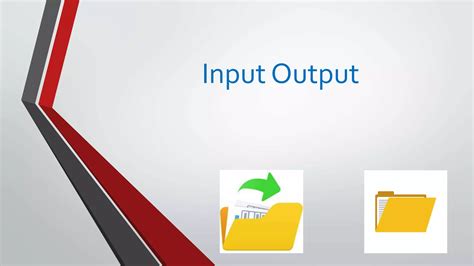 Input And Output Ppt