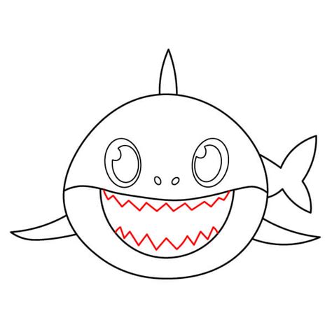 Step 9 Color Your Shark