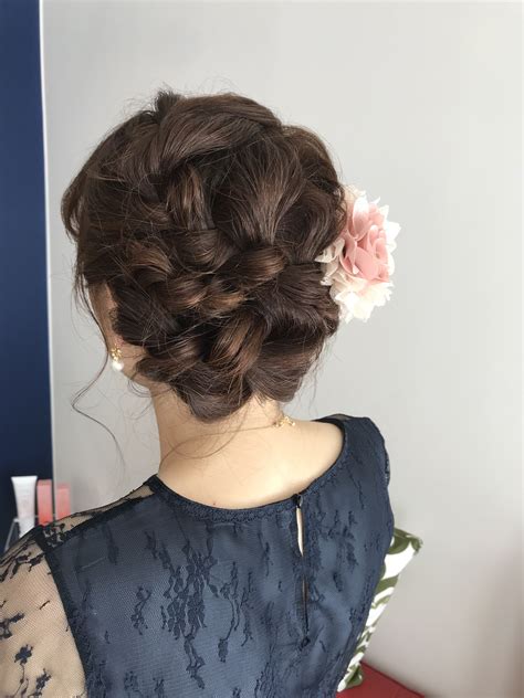 結婚式のヘアアレンジ♪ 広島市西区横川の美容室・美容院 Cut For You カットフォーユー