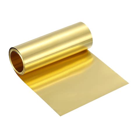 Brass Sheet Roll 002 X 100 X 3000mm Metal Flashing Brass Foil Roll