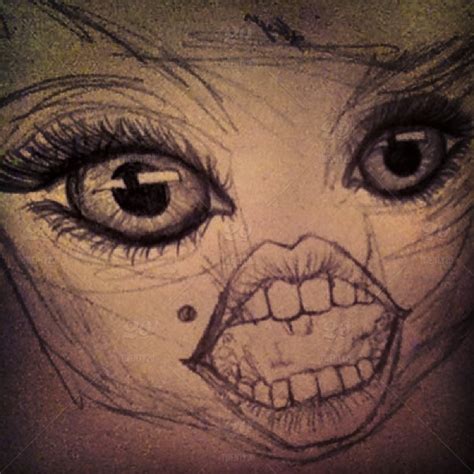 Creepy Eyes Drawing At Getdrawings Free Download