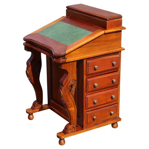 Vintage Cherry Wood Secretary Desks 16 Drawers Office Cabinet Empire