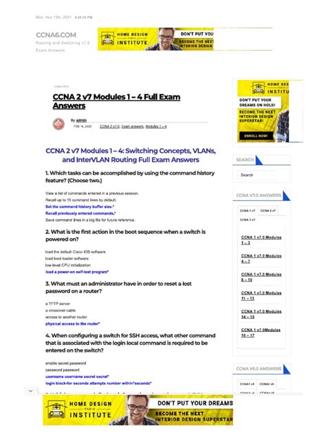 Ccna 2 V7 Modules 1 4 Pdf