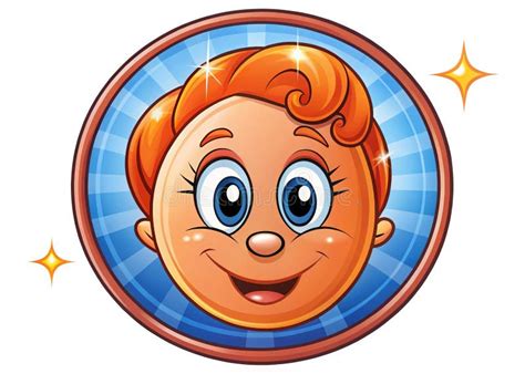 Adorable Cartoon Penny Illustration A Whimsical And Colorful Design For