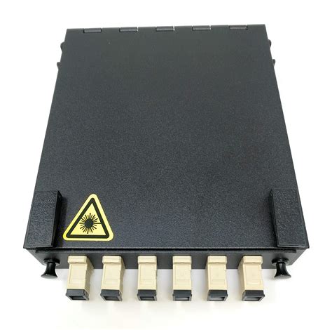 Ultra Spec Cables Wall Mount Fiber Enclosure With Spool And Loaded 6