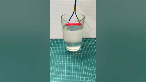 How To Make Hot Water Using Electricity And Pencil Scienceexperiment