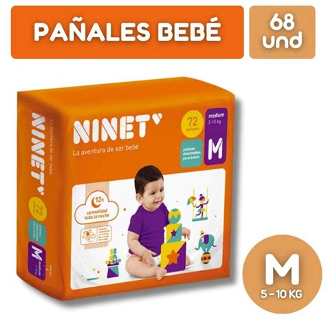 Pañales Ninet Talla M Paquete 72 Un Botifarma Lima Perú