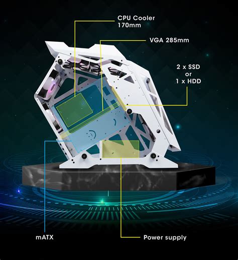 Zeb Valhalla Premium Gaming Chassis Zebronics