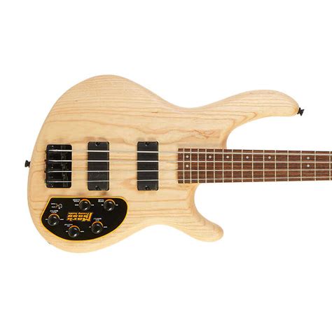 Cort Action Bass Deluxe As Open Pore Natural Reverb