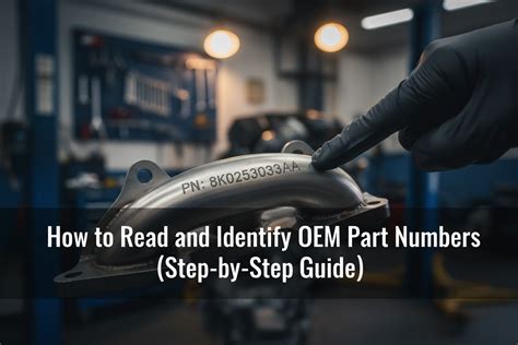 How To Read And Identify Oem Part Numbers Step By Step Guide