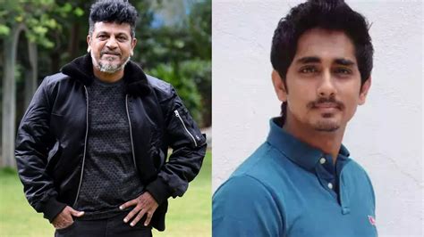 After Prakash Raj Shiva Rajkumar Extends Apology To Siddharth After Press Meet Disruption