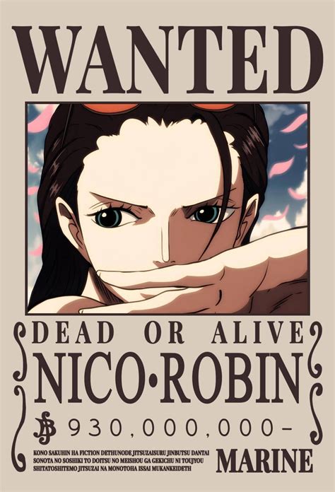 Best 13 Anime Girls In One Piece Wanted Posters Waifus Bounty One