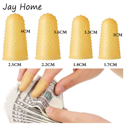 48 Stuks Rubberen Vingers Tip Vingers Covers Rubb Vicedeal