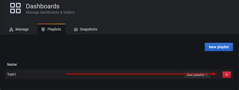 How To Remove The Playlist · Issue 37284 · Grafanagrafana · Github