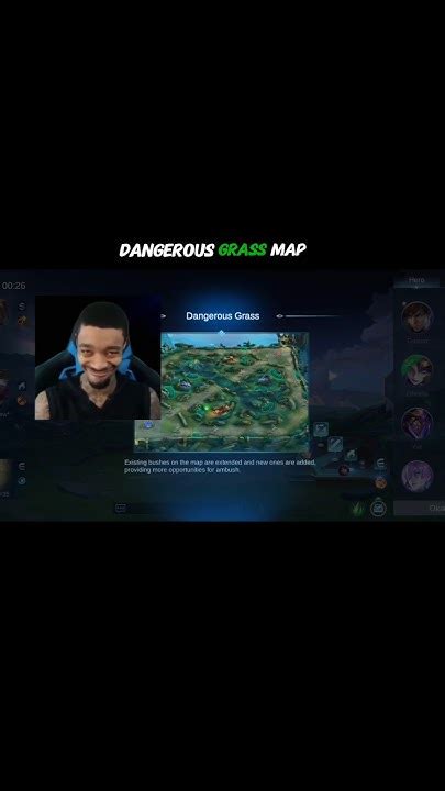 Dangerous Grass Map In Mlbb 👻 Mlbb Mlbbshorts Mlbbcreatorcamp