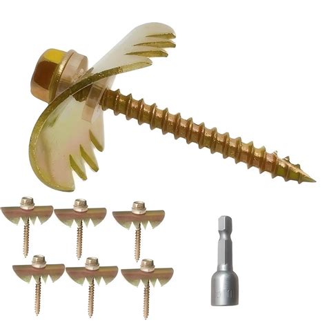 100 Set Wire Fence Fasteners For Wood 2 Inch Fencing