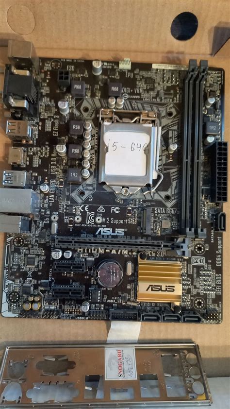 Материнская плата Asus H110ma M2 В 3700 Kgs Материнские платы