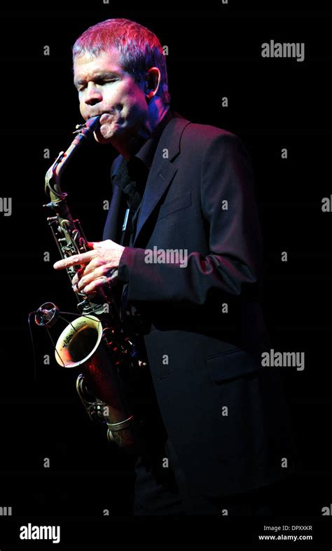 Mar 05 2009 Durham Usa Saxophonist David Sanborn Performs Live As