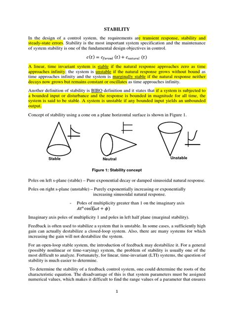 Stability Pdf Stability Theory Control Theory