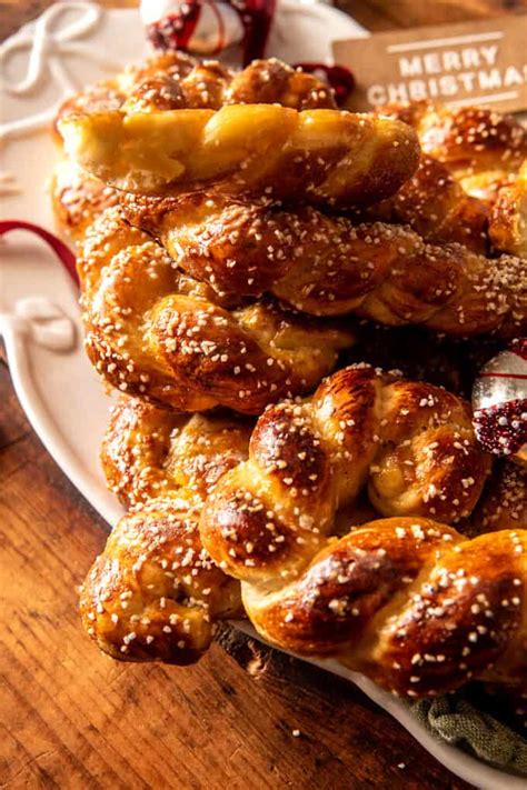Honey Butter Soft Pretzel Candy Canes Half Baked Harvest
