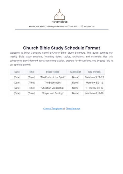 Bible Study Outline Template Free Printable Simple Daily Bible Study