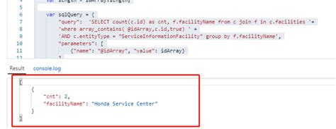 CosmosDb Sql Query That Matches Common Values In Array Between Documents Stack Overflow