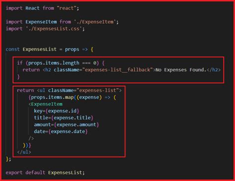 Adding Conditional Return Statements In React Dot Net Tutorials